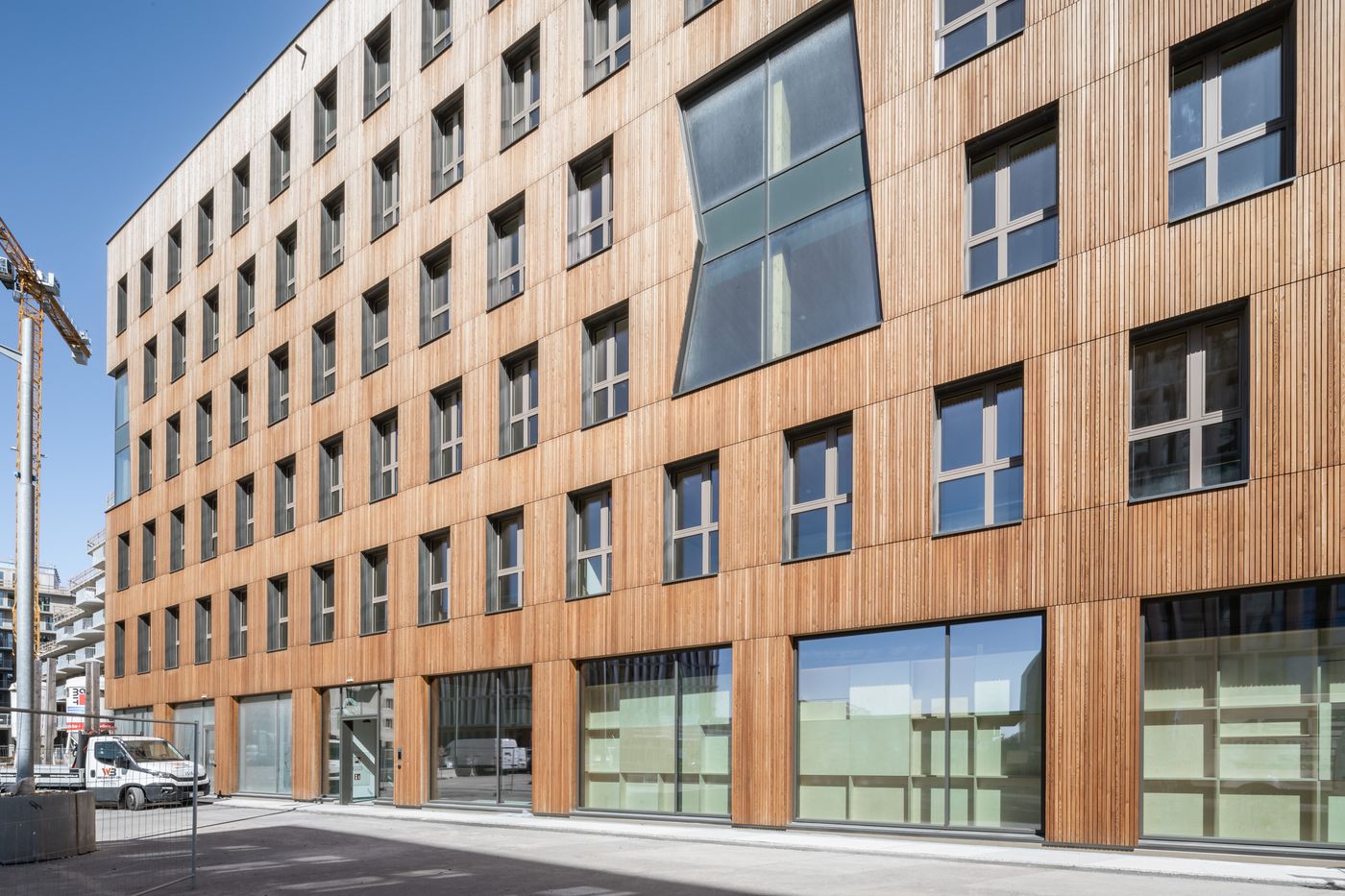 HoHo Wien: Holz-Hybrid-Hochhaus mit Brettschichtholz